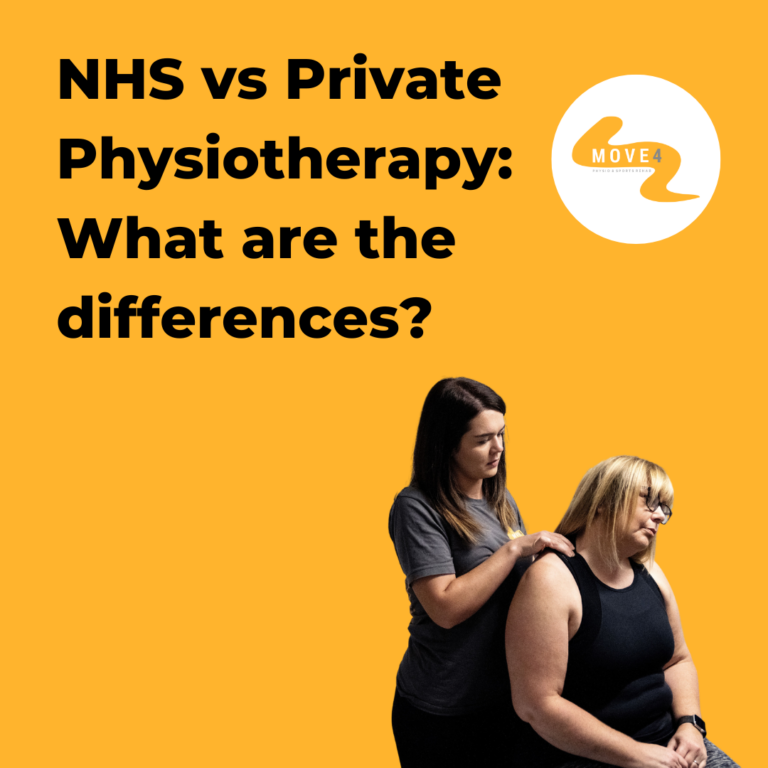 NHS vs Private Physiotherapy - What are the differences? - Move 4 Physio